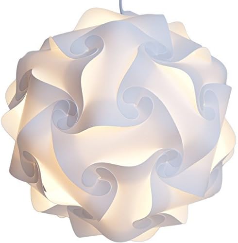 Lightingsky DIY IQ Jigsaw Puzzle Lamp Shade Ceiling Pendant Lampshade ...