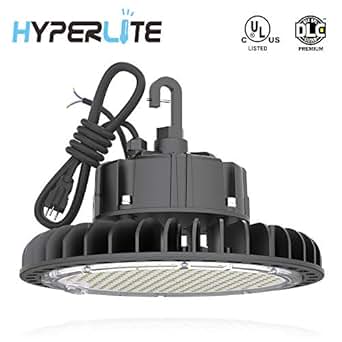 Hyperlite LED High Bay Light | 21000LM（ 150W ）Dimmable LED UFO High Bay Lighting |C UL/DLC ...