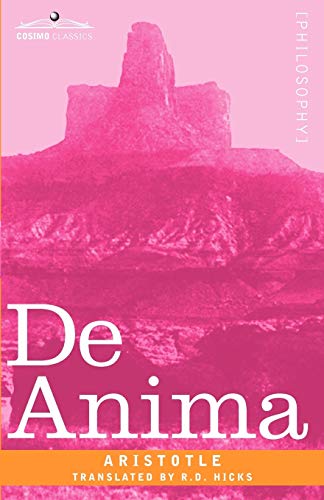 de Anima: Aristotle, Hicks, R. D.: 8601417767832: Amazon.com: Books