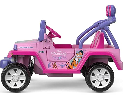 Power Wheels Disney Princess Jeep Wrangler Vehículo correpasillos a ...