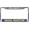 Amazon.com: Fly Navy Naval Aviation License Plate Frame : Automotive