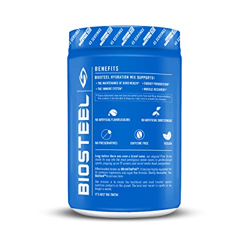 BIOSTEEL Blue Raspberry Sport Drink Powder, 315 GR | Pricepulse