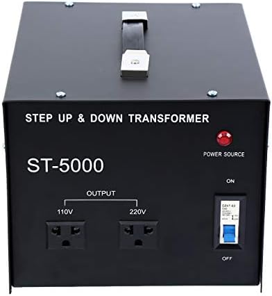 MFGMF Step Up/Down Voltage Transformer 5000 Watt, 110V/220V Voltage Converter Transformer 220V ...