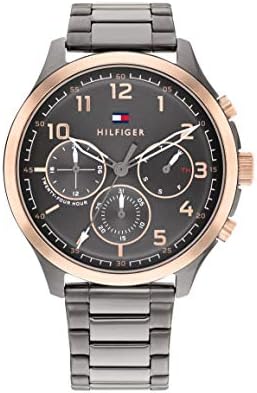 Tommy Hilfiger Asher Men'S Black Dial Watch - 1791852 price in UAE ...