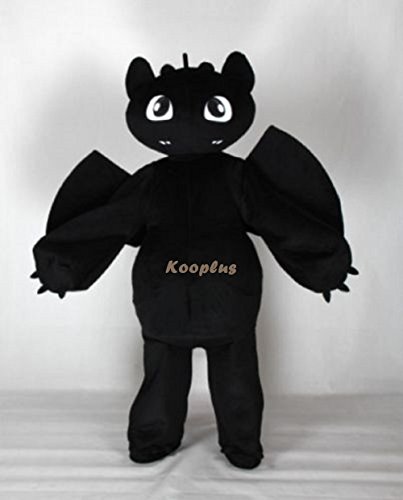Buy Kooplus Toothless How to Train Your Dragon Mascot Costume Cartoon ...