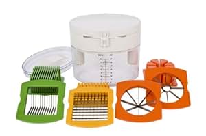 Amazon.com: MIU France Fruit And Vegetable Chopper/Slicer/Wedger, White ...