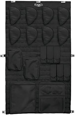 Stealth MOLLE Gun Safe Door Panel Organizer Large - Fully Customizable ...