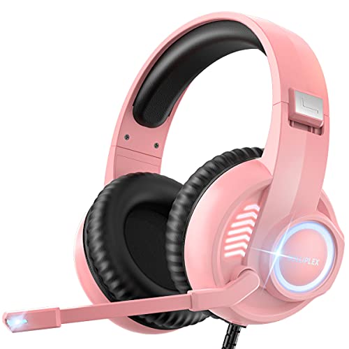 Gaming Headset Xbox Headset with Mic, 50mm Dual Driver Stereo Surround ...