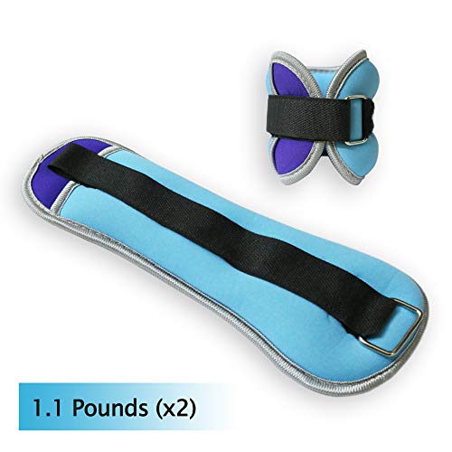 Vaupan Small Ankle Wrist Weights, Mini Leg Arm Hand Cuff Weights for ...