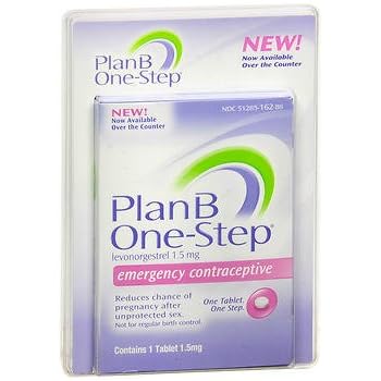 Amazon.com: Plan B One-Step Emergency Contraceptive Tablet - 1 Tablet ...