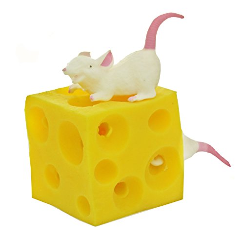 Купить Stretchy Mice and Cheese Toy - 2 Squishable Figures And Cheese ...