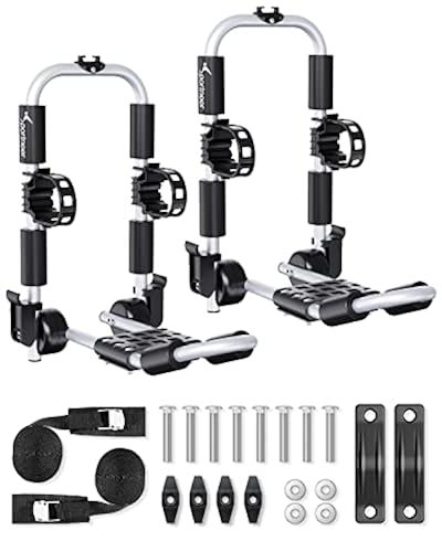 Kayak Roof Rack, Sportneer Folding Kayak Rack for Canoe, Kayak j ...