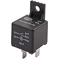 Amazon.com: HELLA 933791061 12V, 5 Pin, Mini ISO Relay with Dual (87) Load Connections, Black ...