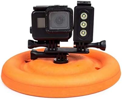 Multi-function Lightweight Floating Disc/Dog Toy Frisbee for Gopro Yi ...
