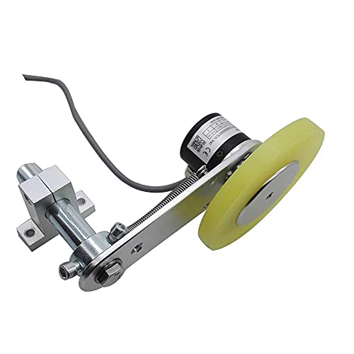 CALT GHW38 200mm Roller Rubber Wheel Length Position Meter Measuring ...