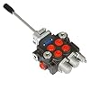 TINVHY 2 Spool Adjustable Hydraulic Directional Joystick Control Valve ...