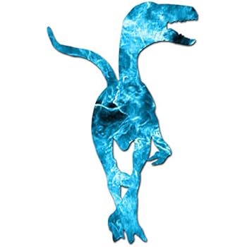 Amazon.com: Slap-Art Raptor Dinosaur Velociraptor Vinyl Decal Sticker ...