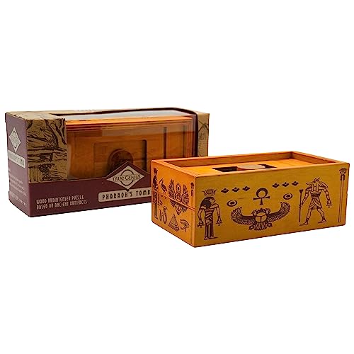 Project Genius True Genius - Pharoah's Tomb Puzzle Box- Gift Box Puzzle ...