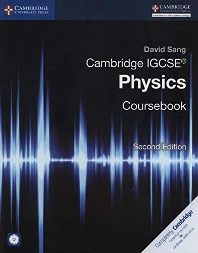 Cambridge IGCSE Physics Coursebook with CD-ROM by David Sang ...
