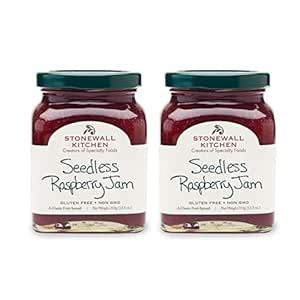 Amazon.com : Stonewall Kitchen Seedless Raspberry Jam, 12.5 Ounces ...