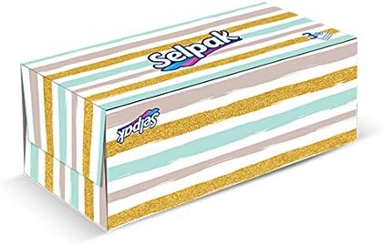 Selpak 3 Ply Facial Tissue, 12 Pack, 150 Sheets Per Box, price in Saudi ...