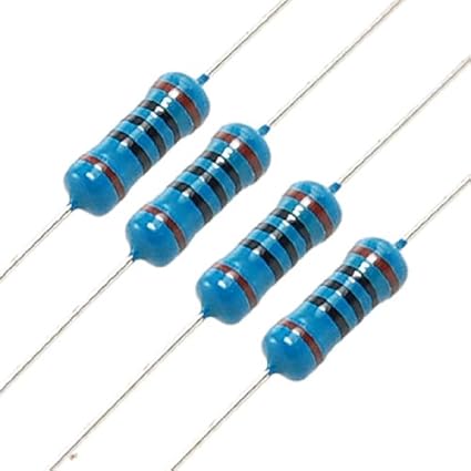 10 x 1 MEG ohm 1/2 watt 1% metal film resistors USA SELLER Business ...