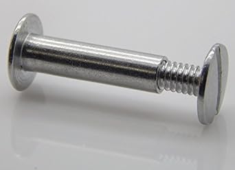 Amazon.com: Hillman Aluminum Threaded Post with Screw 1" Post - Pack of ...