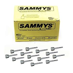 Sammys 8024957-25 Vertical Anchor Super Screw with 1/4 in. Threaded Rod ...