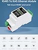 Industrial Serial Server RS485 to RJ45 Ethernet Module with POE ...