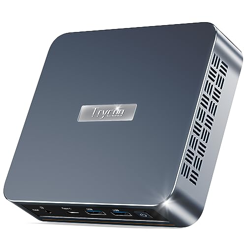 Trycoo WI-6 Mini PC, Intel 12th Gen Alder Lake- N95 Mini Computer,16GB ...