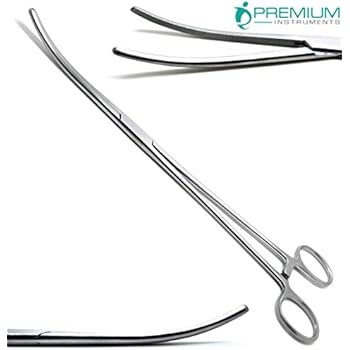 Amazon.com: Pean Rochester Curved Forcep 12" Hemostat Surgical ...