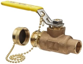 Apollo 70-200-HC Series Bronze Ball Valve, Two Piece, Inline, Lever ...