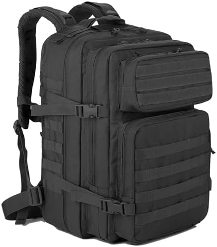 Perforlld 45L Military Tactical Backpack for Men and Women, Waterproof Large Army 3 Day Assault ...