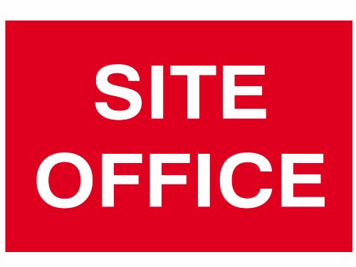 Scan 4252 600 x 400mm PVC Site Office Sign – BigaMart