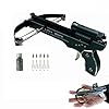 Mini Powerful Crossbow with Scope - Shoots Steel Balls and Arrows ...
