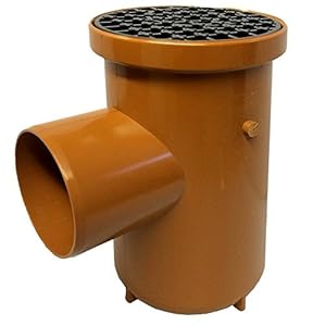 Aquaflow Universal Underground Plain Ended Roddable Gully 110mm Round ...