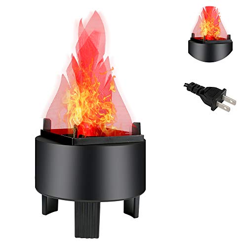 Globalstore 3D LED Fake Fire Flames Effect Light, 110V Electric Fake ...