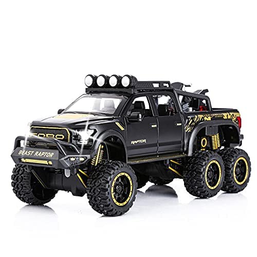 SASBSC Toy Pickup Trucks for Boys F150 Raptor DieCast Metal Model Car ...