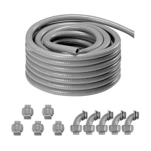 Mua VEVOR 1/2-Inch (100FT) Flexible Electrical Conduit, PVC Liquid ...