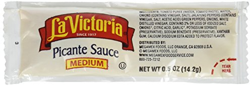 La Victoria Picante Sauce (50 Packets) - SauceAndToss