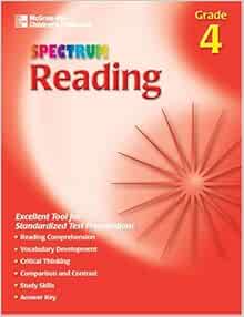 Spectrum Reading, Grade 4 (Spectrum Reading Series): School Specialty ...