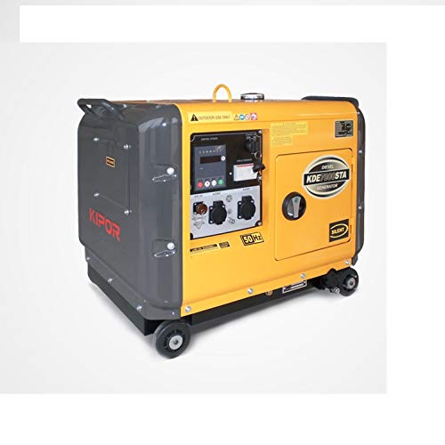 Kipor KDE7000STA AVR Diesel Generator, Soundproof, Electric Start and ...