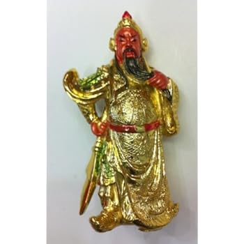 Amazon.com: Feng Shui General Kwan Kung Kong Statue: Home & Kitchen