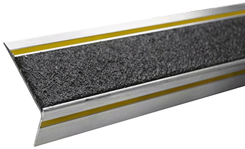 MASTER STOP 425NG10048019R Renovation Stair Tread, Black, Reflective ...