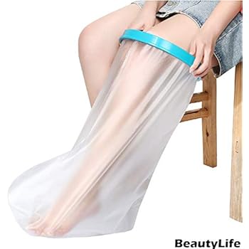Amazon.com: Waterproof Cast Cover Leg Adult Leg Cast Shower Prortector ...
