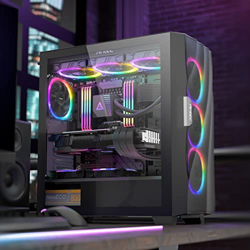 Antec RGB Fans, PC Fans, 5V-3PIN Addressable RGB Fans, 120mm Fan with ...