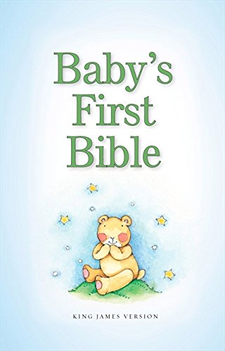 KJV, Baby's First Bible, Hardcover, Blue: Zondervan: 9780310736363 ...