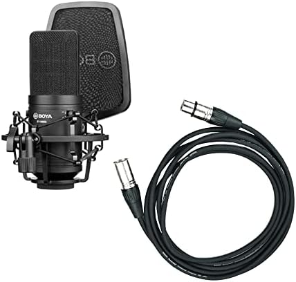 سعر Boya BY-M800 Large Cardioid Diaphragm Condenser Microphone with ...