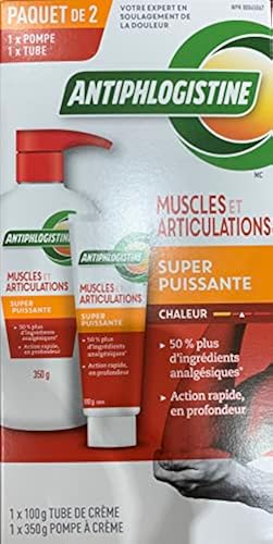 Rub A535 Antiphlogistine Extra Strength Cream 350g Bottles Plus 100g ...