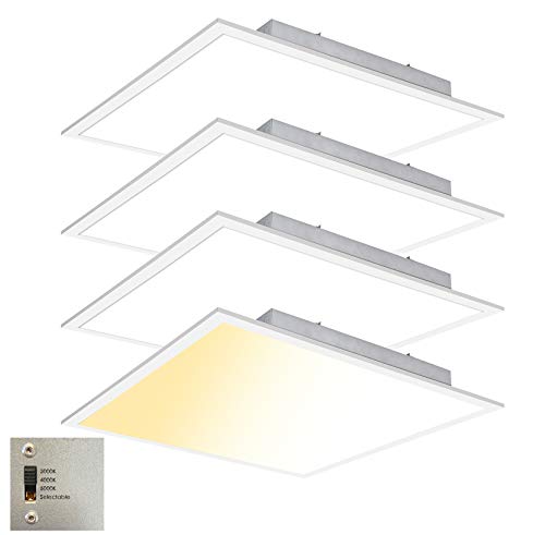 2x2 FT LED Drop Ceiling Light Fixture 40W 3000K-4000K-5000K 3 Color ...